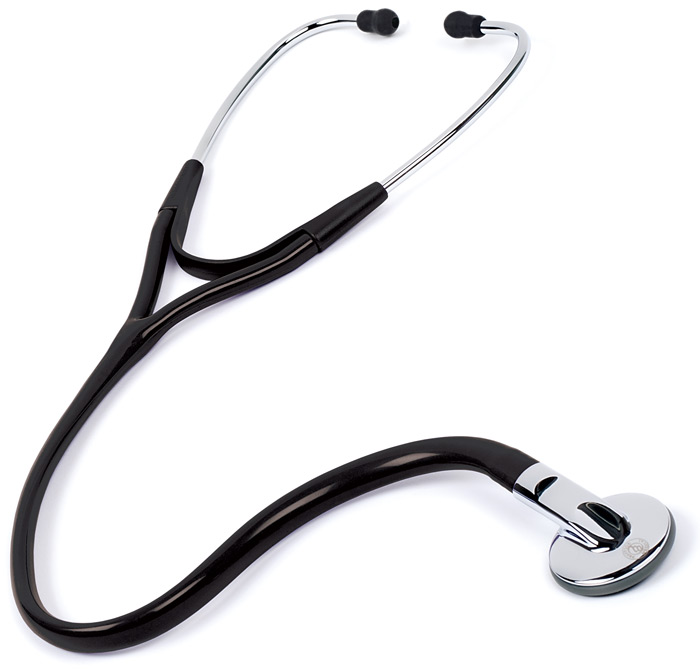 Ergonomic Single Head Stethoscope-PM-S131-BLK
